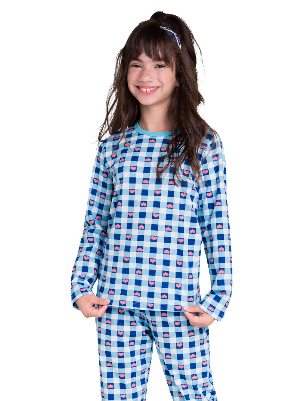 Pijama Manga Longa Infantil Candy 14
